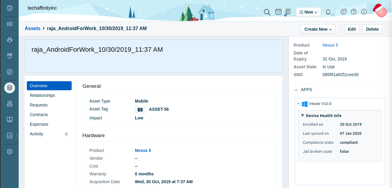 Intune Integration With Freshservice
